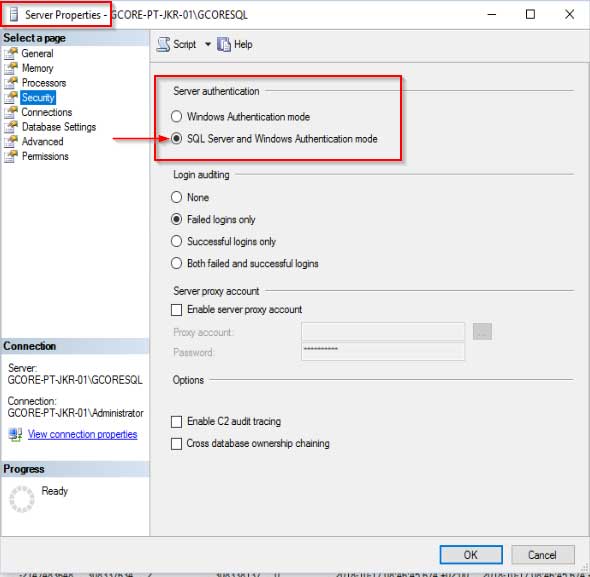 SQL Server and User Role SQL Server and User Role